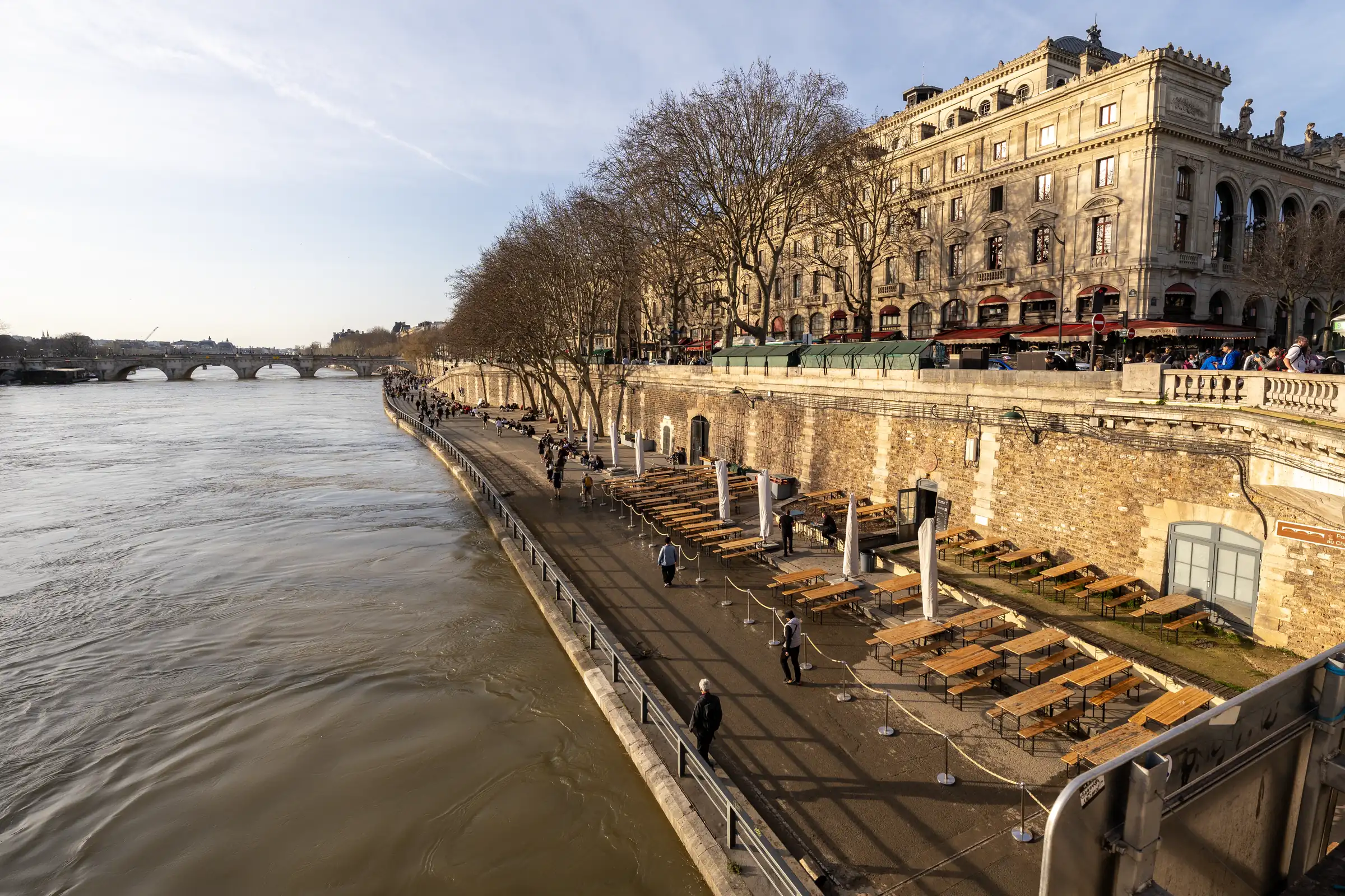 Parc Rives de Seine Paris 1er : Parc urbain (Gratuit)